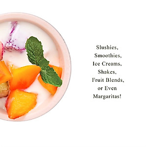 Slushie Maker Cup for Kids and Adults – Premium Slushy Cup Kitchen Set with Spoon Included – Multipurpose Ice Cream Maker Ideal for Smoothies, Slushies, Ice Cones – Easy to Use and Clean