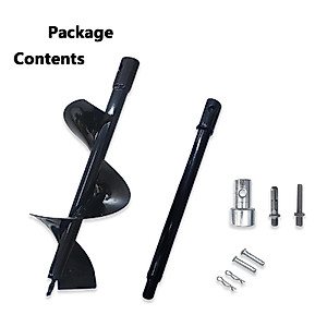 Compost Stirring Tool Compost Turning Bar 26.7in,Compost Turner and Mixing Tool for Outdoor Compost Tumbler Bins, Mixer Attachment with Adapter, Compost Aerator Tool