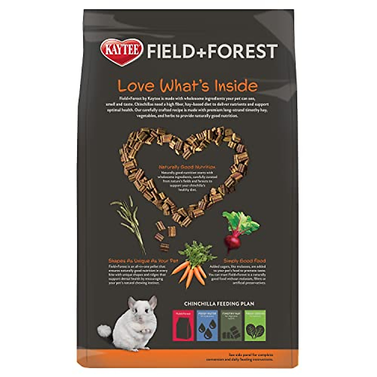 Kaytee Field+Forest Chinchilla Food 3 Pounds