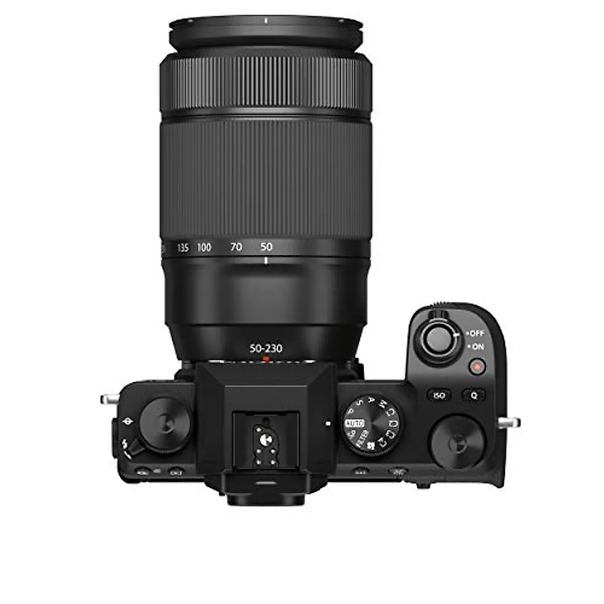 FUJIFILM X-S10 W Mirrorless Digital Camera Zoom Lens Kit, F X-S10LK-1545/50230, Black