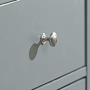 Haotian FSR89-HG, Grey Shoe Cabinet with 1 Slide Drawer & 2 Flip Drawers, Freestanding Shoe Rack, Shoe Organiazer