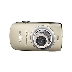 Canon PowerShot SD960IS 12.1 MP Digital Camera with 4x Wide Angle Optical Image Stabilized Zoom and 2.8-inch LCD (Gold)