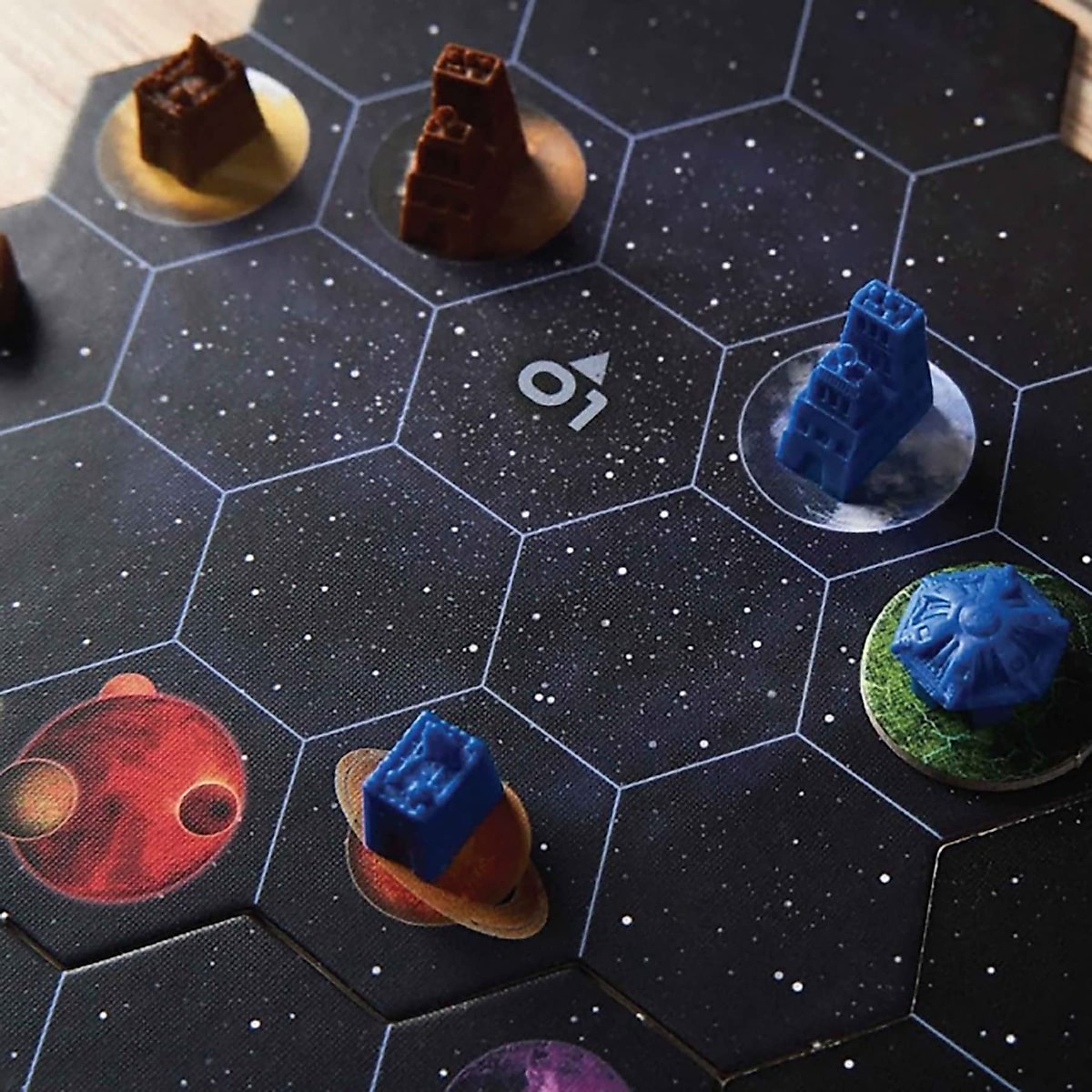 Capstone Games: Gaia Project, Strategy Board Game, A Follow Up Game from Terra Mystica, Includes a Challenging Solo Mode, 1 to 4 Players, Ages 14 and Up