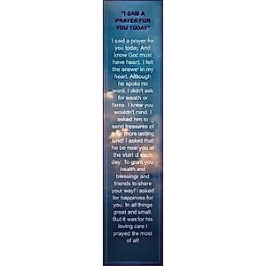 I Said A Prayer for You Today Bookmarks - Religious Bookmarks for Men Or Women - Church Tools ( Pack of 45 )