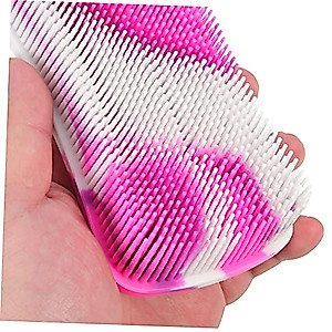 Hemoton 5pcs Bath Massage Brush Silicone Body Brush Body Shampoo Brush Shower Lather Brush Silicone Scalp Massager Head Scalp Brushes Skin Exfoliation Brush Shower Scrubber Shower Scrubber