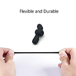 Alamic Eyewear Retainer Eyeglass Temple Tip for Kids and Adults Silicone Anti Slip Holder for Glasses Piece Ear Hook - 12 Pairs