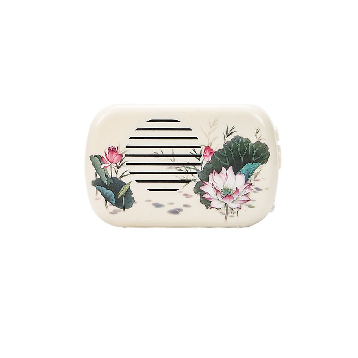 Ximimark Mini Lotus Buddhist Buddha Pray Music Machine with 22 Buddha Songs Incantation,White