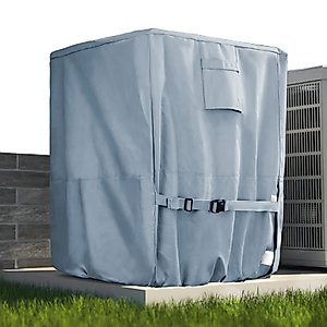 Pearwow Air Conditioner Cover for Outside Unit,Outdoor Central Winter AC Cover Fits up to 24L x 24W x 30H inches