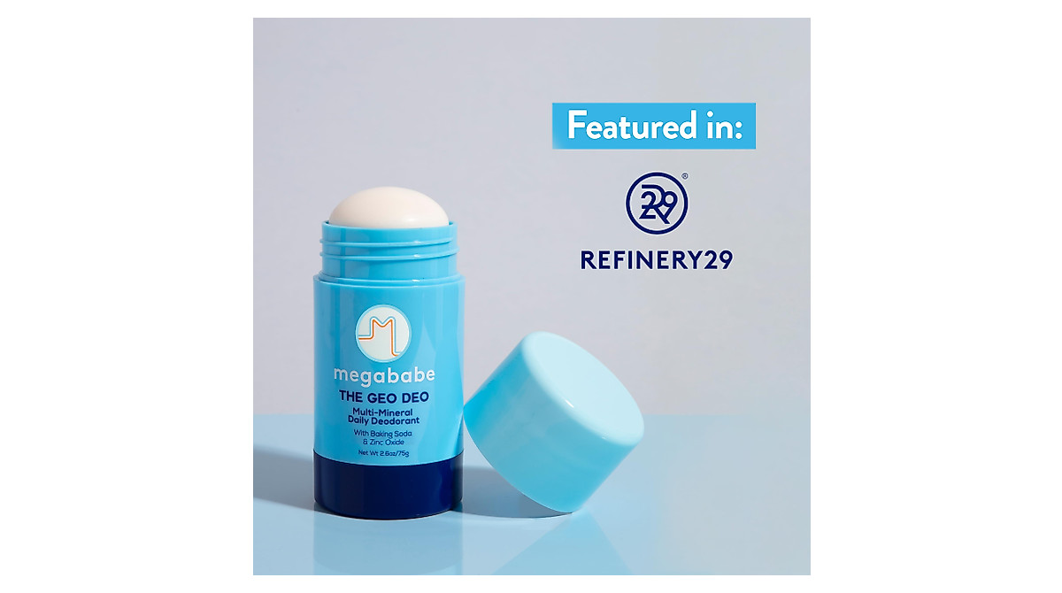 Megababe Daily Deodorant - Aluminum-Free & Natural