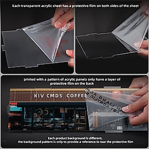 kivcmds 1:24 Scale 3-Tiers Vehicle Model Display Case with Parking Lot Scene for Sports Car Model and Lego Collectors, Display Stand for Alloy Car Model Toy (3-Tiers Auto Repair Store Scene)