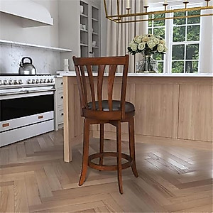 Hillsdale Savana Swivel Stool, Counter, Cherry