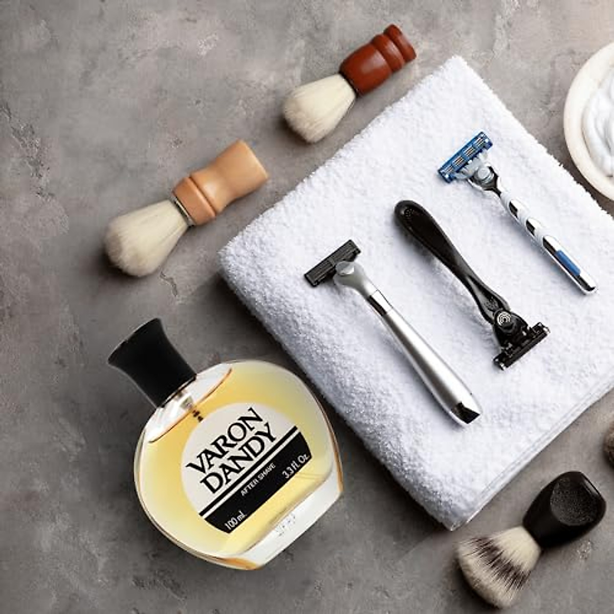 VARON DANDY Aftershave for Men - 100ml, Classic Scent, Refreshing and Soothing