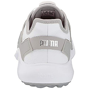 Puma 1945410310.5 Ignite Fasten8 Disc Puma White-Puma Silver-High Ri 10.5 Mens