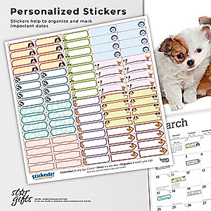 The Beauty of Chihuahua Puppies | 2024 12 x 24 Inch Monthly Square Wall Calendar | Sticker Sheet | StarGifts | Animals Small Dog Breeds