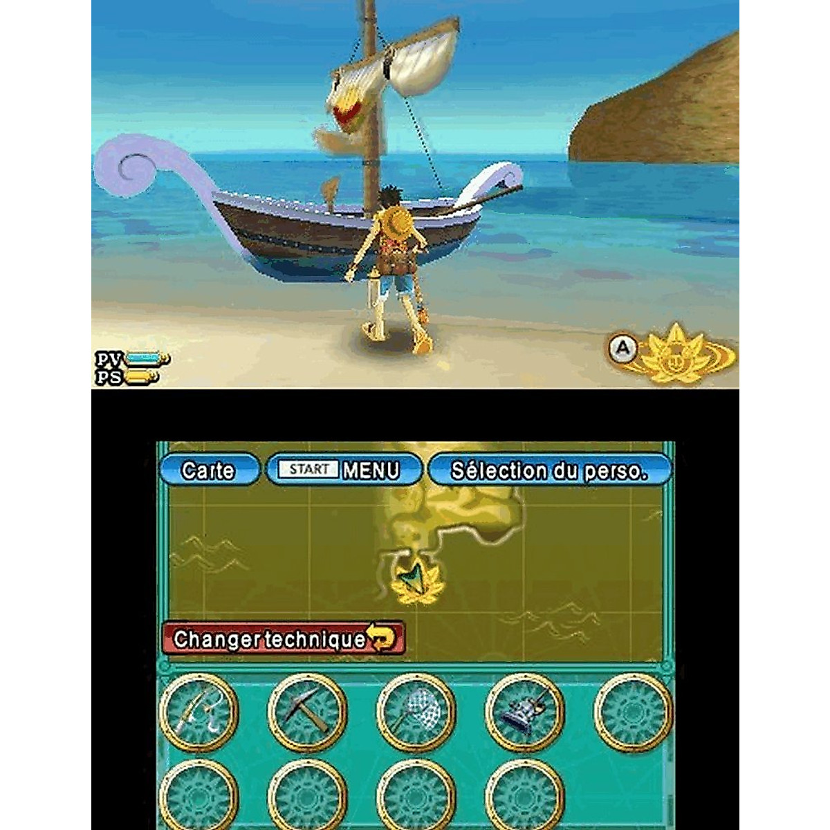 NINTENDO ONE PIECE UNLIMITED CRUISE SP 2 3DS