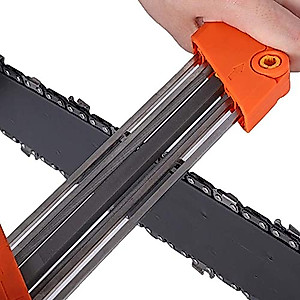 COSY GARDEN TOOLS 2 in 1 Chainsaw Sharpener for Stihl 325” Saw Chain - File Dia. 3/16 inch (4.8mm) - Easy File Chain Saw Blade Sharpener Tool Chain Saw Sharpening Kit