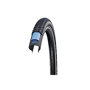 Schwalbe Marathon E-Plus, Pneumatico da Bici Unisex Adulto, Nero, Taglia Unica