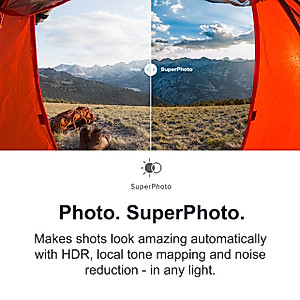 GoPro HERO7 Black + Extra Battery + Super Suit Dive Housing Case - E-Commerce Packaging - Waterproof Digital Action Camera with Touch Screen 4K HD Video 12MP Photos Live Streaming Stabilization