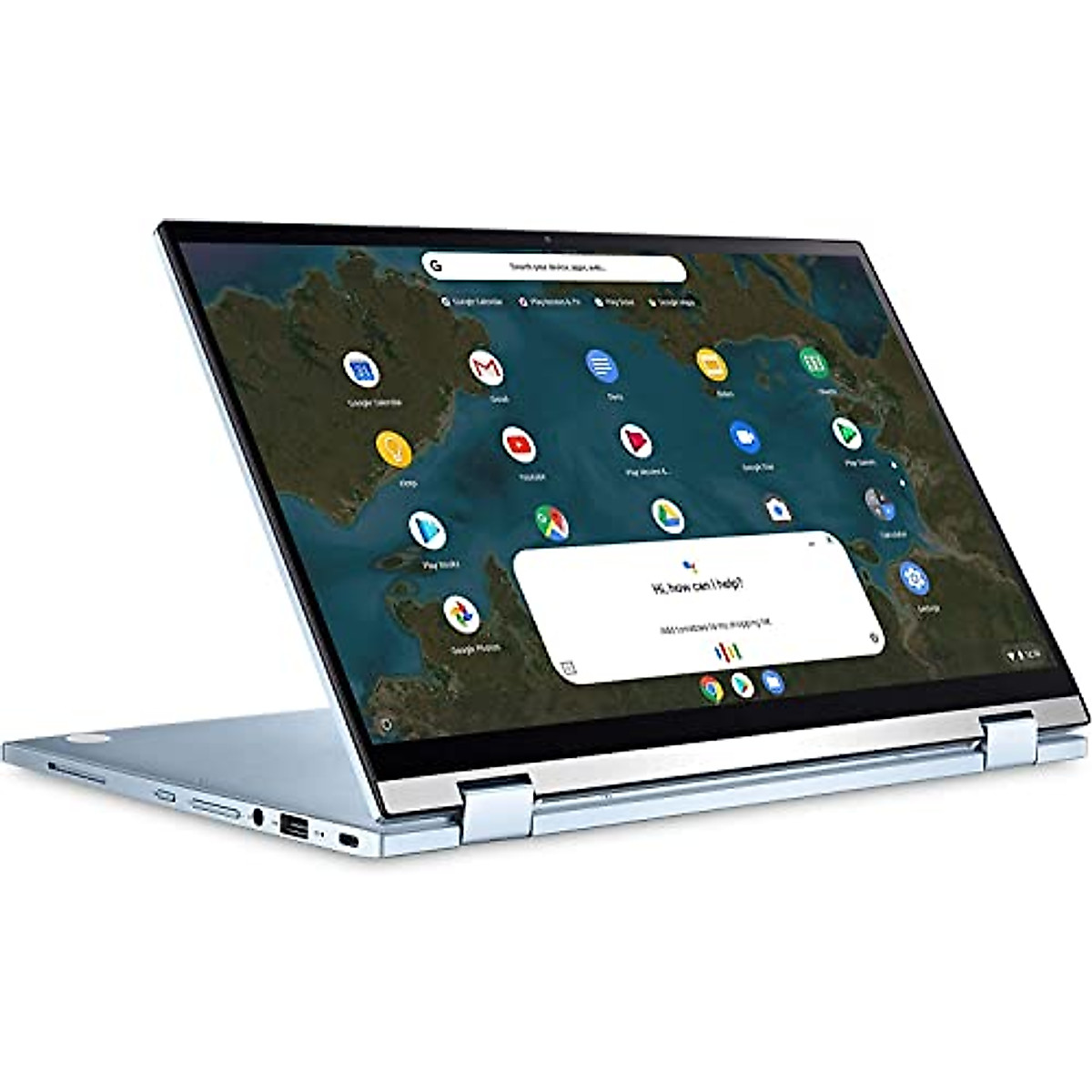 ASUS Newest Flip 2-in-1 14" FHD Touchscreen Chromebook Laptop, Intel Core m3-8100Y(up to 3.4 GHz), 320GB Space(64GB eMMC+256GB Card), 8GB RAM, Webcam, WiFi, Chrome OS, Silver+JVQ MP