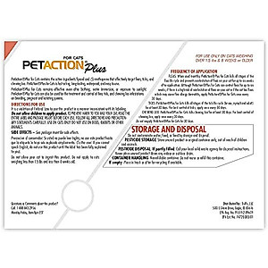 PetAction Plus for Cats 12 Doses