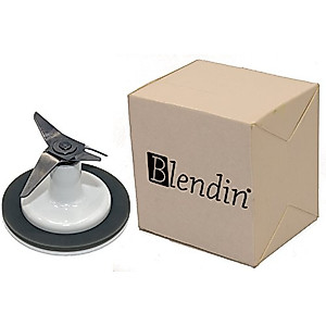 Blendin Blender Blade Cutter Replacement Part with 1 Sealing Ring Gasket, Compatible with Hamilton Beach