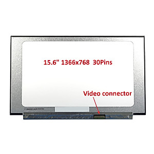 FULLCOM New 15.6 inch Screen B156XTN08.0 HW0A, N156BGA-EB3 C1 Glossy Narrow Edge Replacement Screens