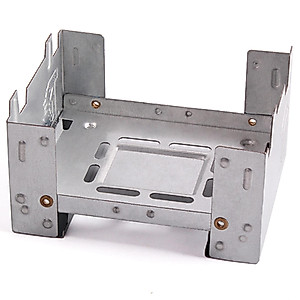 LEIPUPA Stove Folding Emergency Camping Stove with Pot Support Rack, Ultra Lightweight & Easy to Use