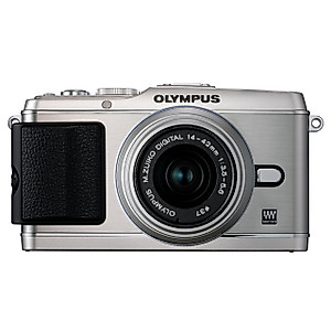 Olympus PEN E-P3 12 MP Live MOS Interchangeable Lens Camera with 14-42mm Zoom Lens (Silver)