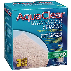 AquaClear 70-Gallon Ammonia Remover, 3-Pack 36.6oz