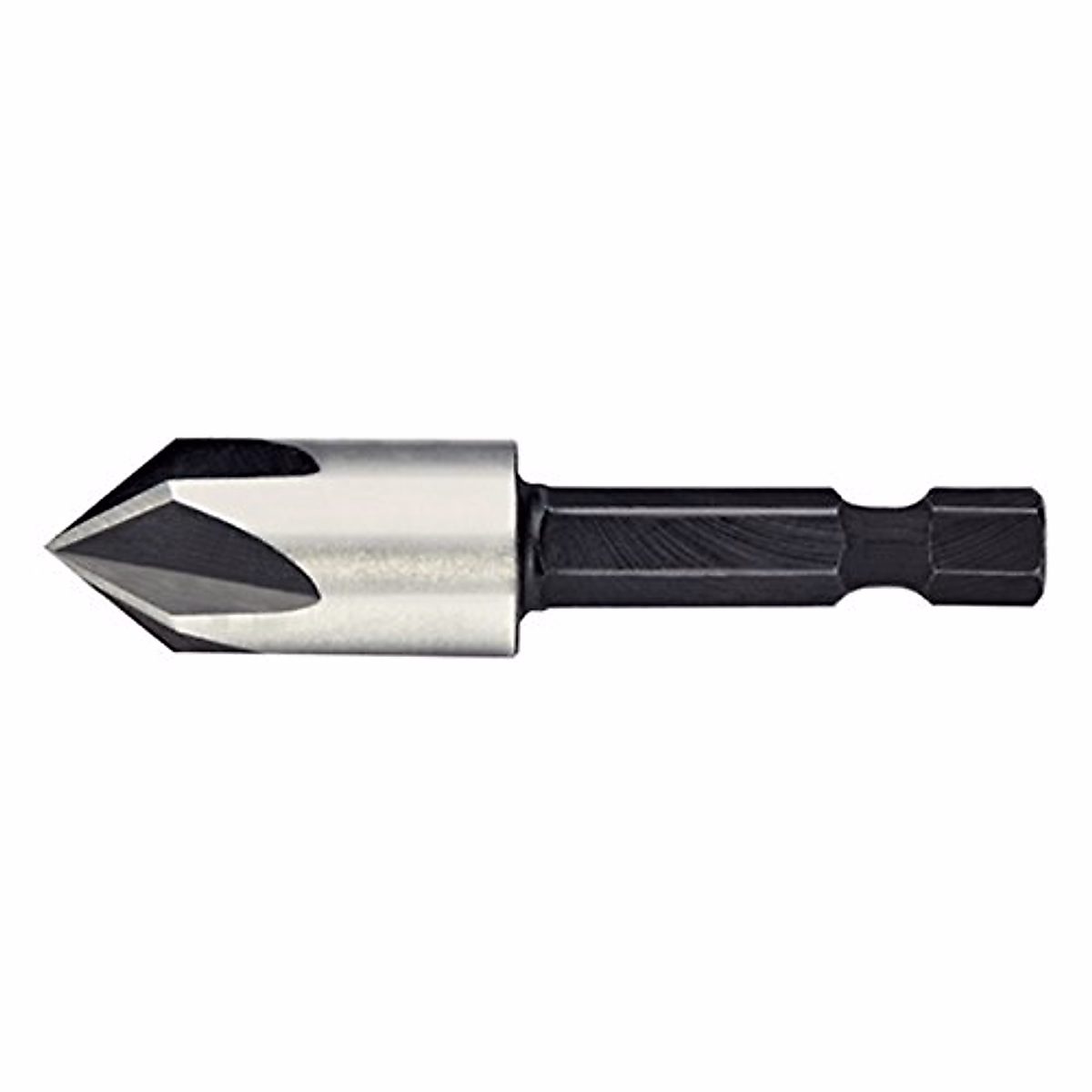 Alfa Tools C5F50564 3/4" x 1/4" Hex Shank 82° 5 Flute Countersink