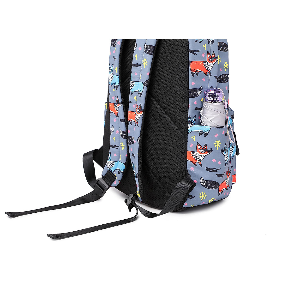 Wadirum Girl Fashion Printed School Bag Cute Backpack Purse for Women Fox