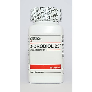 Anabolic Research D-Drodiol 25 - Mass, Strength, & Power - 1 Month Supply