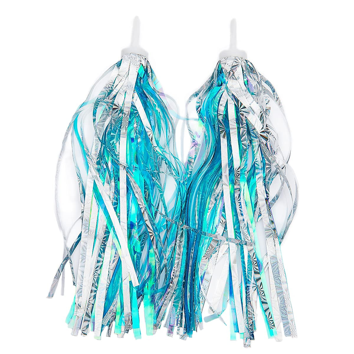 U-LIAN Kids Bicycle Tassel Ribbon,Children Scooter Handlebar Streamers Bicycle Grips Ribbon Baby Carrier Accessories Easy Attach to Bike's Handlebars