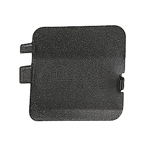 X AUTOHAUX Car Right Side Rear Bumper Tow Hook Cover Towing Eye Cap for Mazda CX-5 2017 2018 2019 2020 2021 KB8A50EK1BB Trailer Cap Gray