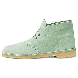 Clarks Desert Boot Light Green Suede 12 D (M)