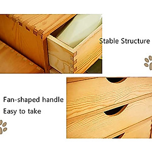 File Cabinet Desktop File Drawer Quality Wood Desk OrganizerFiling Cabinet Desktop Office Supplies (1 Layers)