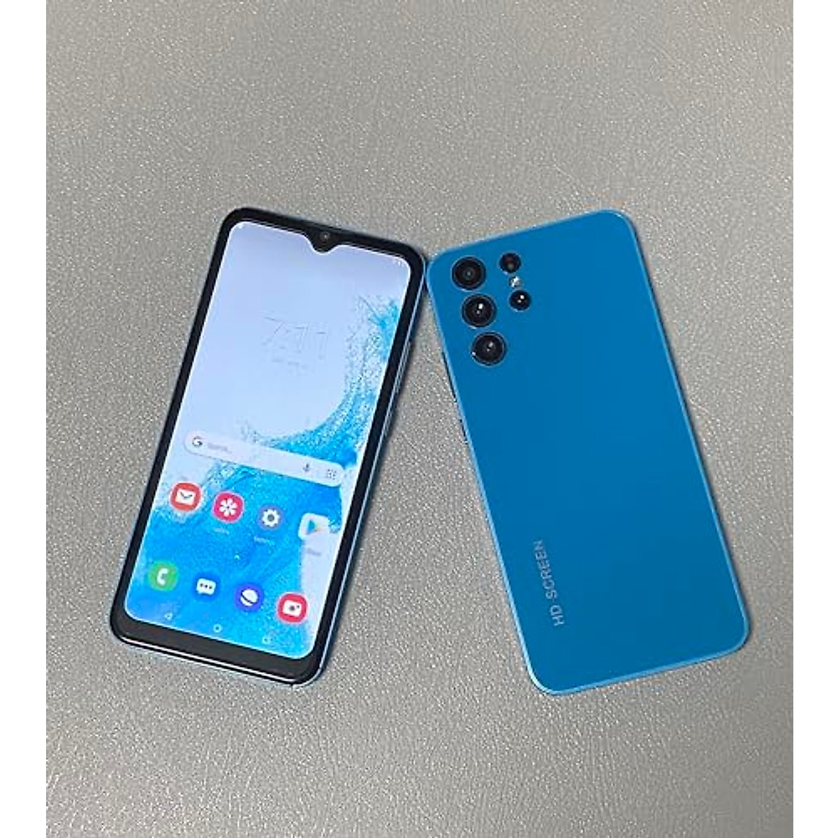 6.52inch Screen ，Reno5Pro+，Unlocked Cell Phone，1GB RAM 16GB ROM，Supports 3GWCDMA : 850/2100MHZ SIM Card Frequency Band，Front and Rear Camera ，Android Smartphone（Blue）