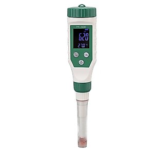Focket 2 in 1 Smart Bluetooth PH Meter, APP Control Temp Meter, 0.01 Resolution High Accuracy PH Tester LCD Display Digital PH Meter for Drinking Water Hydroponics Aquarium