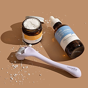 Cosmedica Skincare 100% L-Ascorbic Acid Powder- Vitamin C for Face, Custom Boost for Facial Serums, Hyaluronic Acid Serum, Moisturizer, Night Cream and Facial Toner 0.7 oz