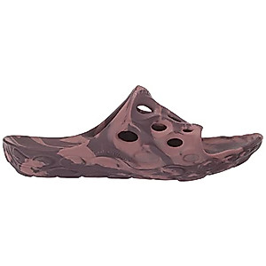 Merrell Women's Hydro Slide Sport Sandal, Burgandy, 11
