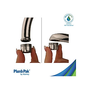 Plumb Pak Chrome 55/64 in. x 15/16 in. Dual Thread Aerator 1