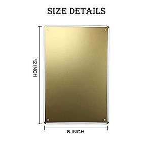 WZVZGZ Metal Tin Retro Sign Animal Tracks Poster Woodland Animal Wilderness Paw Footprint,Metal Sign Retro Wall Decor for Home Cafes Office Store Pubs Club Sign Gift 8x12 Inch Inch Plaque Tin Sign