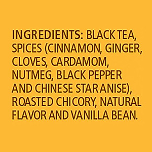 Celestial Seasonings Black Tea, Chai Tea, India Spice, 20 Count (Pack of 6)