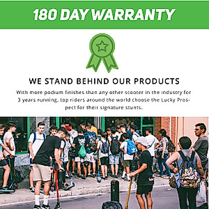 Lucky TFOX Complete Pro Scooter - Tanner Fox Designed Trick Scooter for Intermediate Riders, Analog