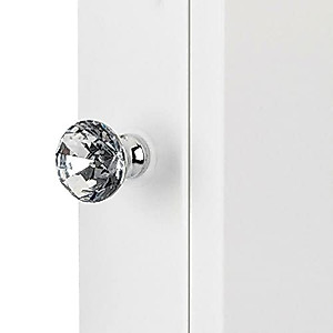 Bathroom Wall Mounted Cabinet Shelf Bath Kitchen Mirror Door Storage Organizer