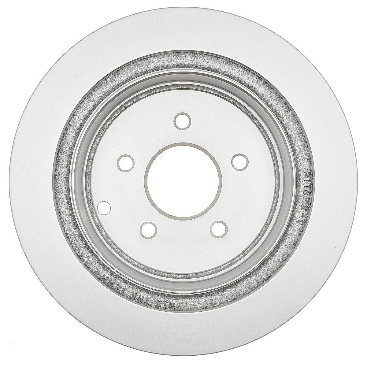 ACDelco Advantage 18A1665AC Coated Rear Disc Brake Rotor