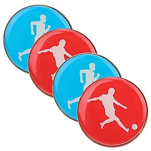 Flip Judge Toss Visible Football Toss Referee Two?Sided for Soccer Football
