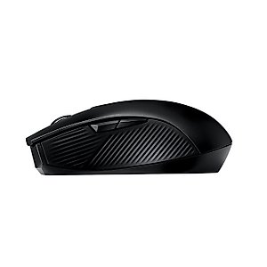 ASUS ROG Strix Carry Ergonomic Optical Gaming Mouse with Dual 2.4 GHz/Bluetooth Wireless Connectivity, 7200-DPI Sensor and ROG-Exclusive Switch Socket Design