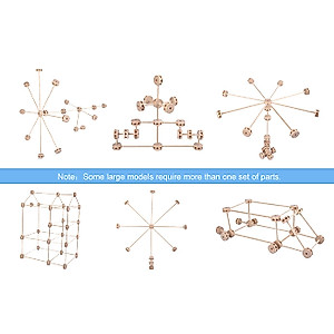 OUJILA Wooden Building Blocks for Kids Ages 4-8, STEM Preschool Learning Toys for Children, Educational Creative Construction Gift for Boys and Girls, 60 Pcs