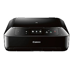 Canon Office Products MG7720 BK MG7720 Wireless All-in-One Printer with Scanner and Copier: Mobile and Tablet Printing, with Airprint(TM) and Google Cloud Print Compatible, Black, Works with Alexa